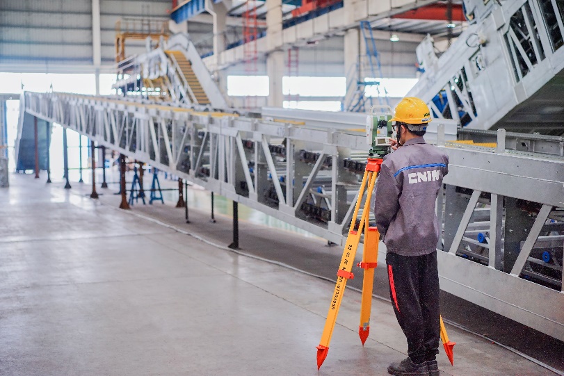 The 24m super height escalator delivered to Budapest, Hungary